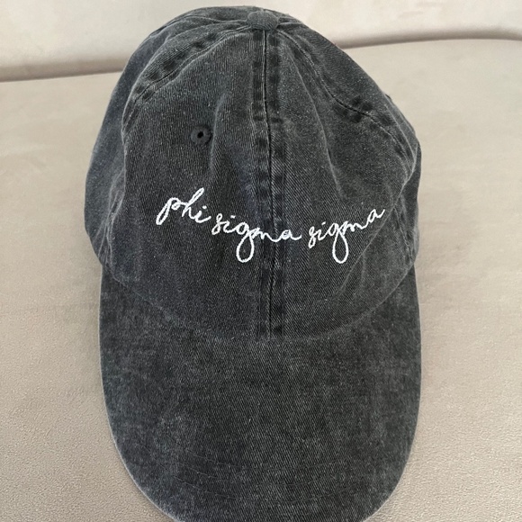 Accessories | Phi Sigma Sigma Baseball Cap | Poshmark
